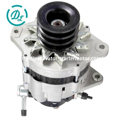 China EexcavaStart LR250-503 8-97116088-0 1-3342-25W ISUZU 24V 50A 4HE1 4HG1 4HL1 Engine Alternator for sale