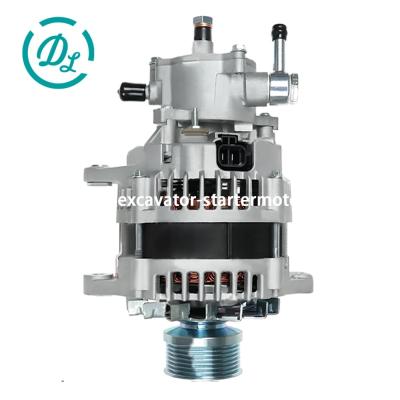 China EexcavaStart 8981808750 LR280-509 Alternator 24V 80A 4HF1 4HK1 ISUZU 8-97351574-0 for sale