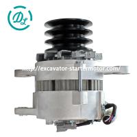 China EexcavaStart 24V 50A Alternator 6SD1 6RB1 ISUZU 101211-6320 101211-6321 0-35000-3210 for sale