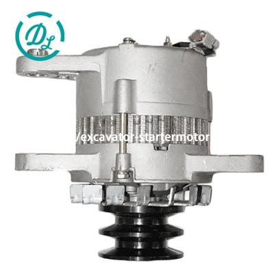 China EexcavaStart 24V 40A Alternator ISUZU 6BD1T 0-33000-1830 0-33000-6070 0-33000-6550 for sale
