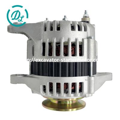 China EexcavaStart Yanmar 12V 40A Alternator 119624-77201 for Excavator Engine for sale