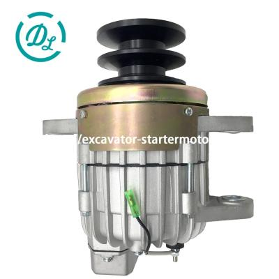 China EexcavaStart Komatsu 4D120 Excavator Alternator 24V 13A OEM 600-821-3260 for sale