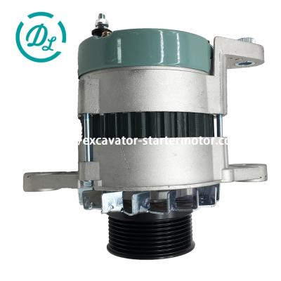 China EexcavaStart Komatsu 6D108 6D114 Excavator Alternator 24V 40A OEM 600-825-3111 for sale