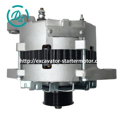 China EexcavaStart Komatsu 6D140 Excavator Alternator 24V 90A OEM 600-821-9220 for sale