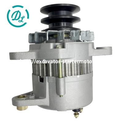 China EexcavaStart Komatsu 6D105 24V 35A Alternator OEM 0-33000-5840 0-33000-5850 for sale
