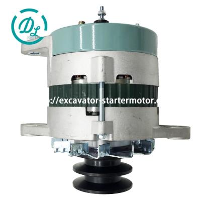 China EexcavaStart Komatsu 6D114 6D125 Excavator Alternator 24V 60A DL Brand for sale