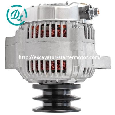 China EexcavaStart DL 24V 60A Alternator for Komatsu 6D95 Engine OEM 600-861-6510 for sale