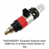China EexcavaStart Kobelco SK200-10 Excavator Solenoid Valve YN22V00035F1 24V for sale