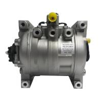 China EexcavaStart Denso 10SRE18C 24V Excavator AC Compressor HFC-134a for sale