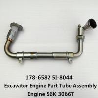 China EexcavaStart DL Excavator Engine Tube Assembly S6K 3066T 178-6582 5I-8044 for sale
