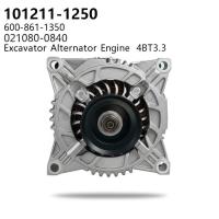 China EexcavaStart DL 4BT3.3 Excavator Alternator OEM 101211-1250 600-861-1350 for sale