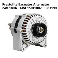 China EexcavaStart Prestolite Excavator Alternator 24V 180A AViC150J1002 5583190 for sale