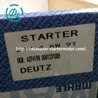 China EexcavaStart Deutz Starter 0001231005 0001231028 0001263007 6200662 18958N 24 Volt for sale