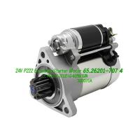 China EexcavaStart 24V P222 Excavator Starter Motor 65.26201-7074 300516-00075A for sale