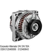 China EexcavaStart Bosch Excavator Alternator 24V 55A OEM 0120469569 0120469643 for sale