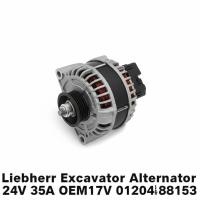 China EexcavaStart Liebherr Excavator Alternator 24V 35A OEM 1178136 0120488153 for sale