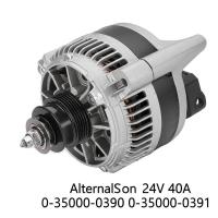 China EexcavaStart Komatsu Excavator Alternator 24V 40A OEM 0-35000-0390 0-35000-0391 for sale