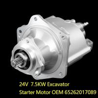 China EexcavaStart 24V 7.5KW Excavator Starter Motor OEM 65262017089 for sale