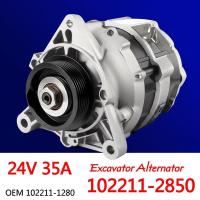 China EexcavaStart Komatsu 24V 35A Excavator Alternator OEM 102211-1280 102211-2850 for sale