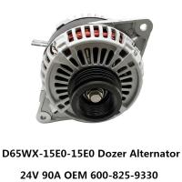 China EexcavaStart Komatsu D65WX-15E0 Dozer Alternator 24V 90A OEM 600-825-9330 for sale