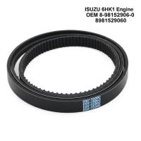 China EexcavaStart ISUZU 6HK1 Engine Fan Belt OEM 8-98152906-0 8981529060 for sale
