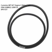 China EexcavaStart Cummins 6BT 6CT Engine V Ribbed Belt OEM 3288922 3289135 8PK1537 for sale