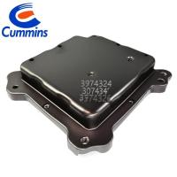 China EexcavaStart Cummins 6D114 Oil Radiator Core Side Cover 3974324 3974326 for sale