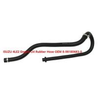 China EexcavaStart ISUZU 4LE2 Engine Oil Rubber Hose OEM 8-98180683-0 for sale