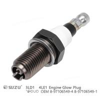 China EexcavaStart ISUZU 3LD1 4LE1 Engine Glow Plug OEM 8-97106549-4 8-97106549-1 for sale