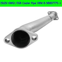 China EexcavaStart ISUZU 6WG1 EGR Cooler Pipe OEM 8-98007775-1 for sale