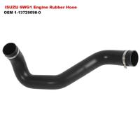 China EexcavaStart ISUZU 6WG1 Engine Rubber Hose OEM 1-13729098-0 for sale