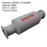 China EexcavaStart Komatsu D61EX-12 Muffler Silenser OEM 6151-11-8611 134-01-61222 for sale
