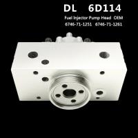 China EexcavaStart DL 6D114 Fuel Injector Pump Head OEM 6746-71-1251 6746-71-1261 for sale