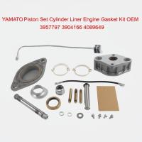 China EexcavaStart YAMATO Piston Set Cylinder Liner Engine Gasket Kit OEM 3957797 3904166 4089649 for sale