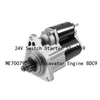 China EexcavaStart 24V Switch Starter SS-1569 ME700795 for Excavator Engine 8DC9 for sale