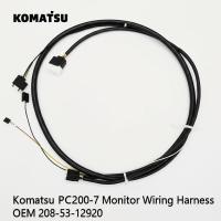 China EexcavaStart Komatsu PC200-7 Monitor Wiring Harness OEM 208-53-12920 for sale