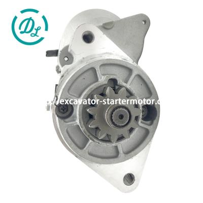 China EexcavaStart 757-21700 757-17980 Starter Motor 12 Volt 11 Teeth 18158N 128000-8101 for sale