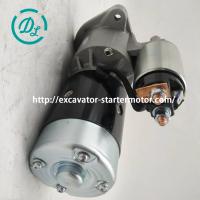 China EexcavaStart 12 Volt 1.6 kW Starter Motor Mitsubishi Engine M2T50271 M2T53681 ME0100234 for sale