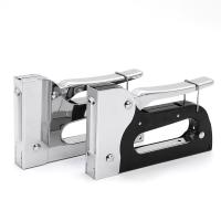 China Ergonomic Hand Tacker Staple Gun for Comfortable Stapling 24*166*100mm Size for sale
