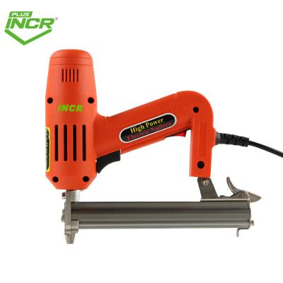 China 20 Gauge Electric Narrow Crown Stapler 422J Heavy Duty 1800W for Upholstery Furniture for sale