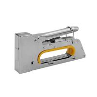 China Manual Hand Stapler HS004 50 Staples Capacity for Furniture Decoration Material Fixing for sale