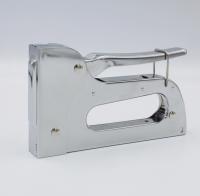 China Heavy Duty Metal Hand Tacker Manual Staple Gun 50 Staples Capacity 24x166x100mm for sale