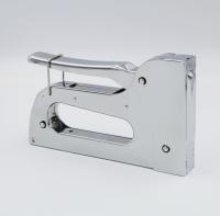 China Heavy Duty Metal Hand Tacker Manual Staple Gun 50 Staples Capacity 24x166x100mm for sale