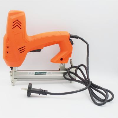 China 20 Gauge Electric Stapler Tacker 1800W Narrow Crown Staple Gun for Upholstery Furniture Decoration for sale