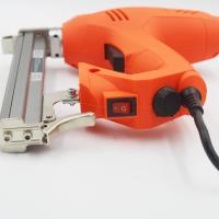 China 20 Gauge Electric Stapler Tacker 1800W Narrow Crown Staple Gun for Upholstery Furniture Decoration for sale