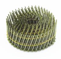 China Air Coil Nail 2.5*65mm Galvanized Wire Welded Ring Nails for 16 Degree Nails for sale