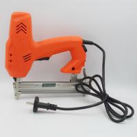 China 20 Gauge Narrow Crown Electric Stapler Tacker 1800W for Upholstery Furniture 1022JA for sale