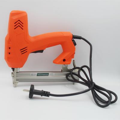 China 20 Gauge Narrow Crown Electric Stapler Tacker 1800W for Upholstery Furniture 1022JA for sale
