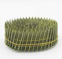 China GB Standard 2.3*50mm 16 Degree Galvanized Wire Welded Coil Ring Nails for sale
