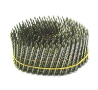 China Galvanized Steel Welded Coil Screw Nails 2.1x35mm 16 Degree for Pallet Containers for sale